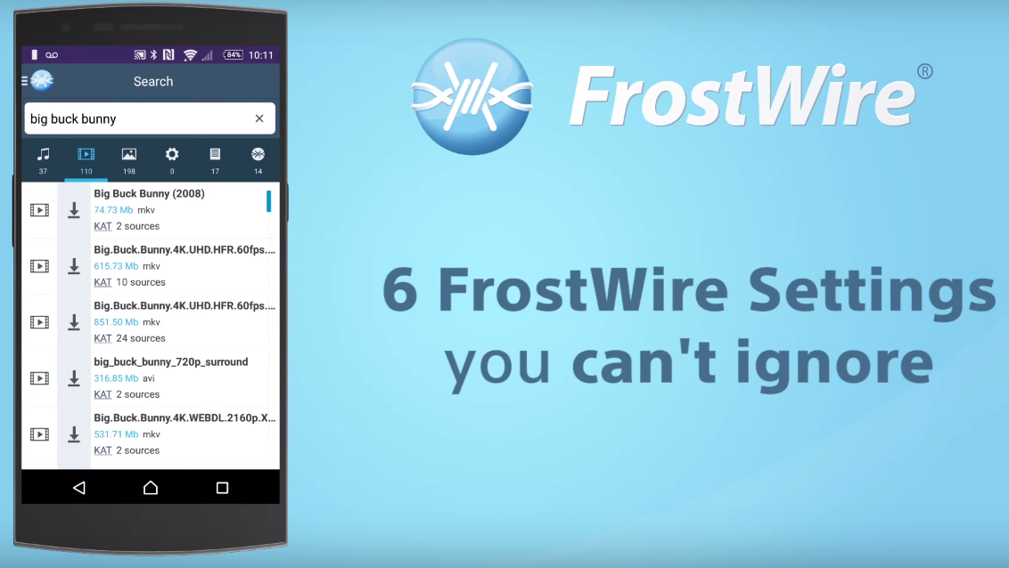 6 FrostWire for Android Settings You Can’t Ignore! – Official FrostWire ...